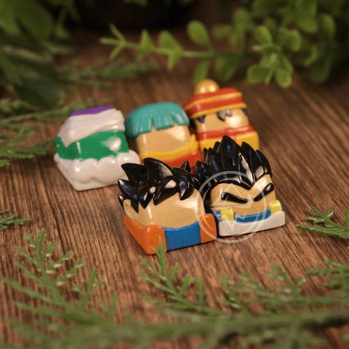 Jual Dragon ball Z artisan keycaps dbz goku keycaps set goku picollo ...