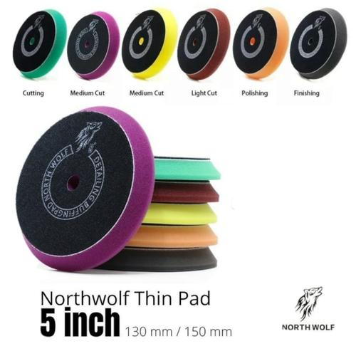 Promo Complete Set 5pcs - North Wolf Foam Pad Thin 6" inch - Germany Foam - Orange - Jakarta ...