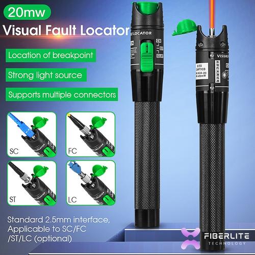Promo Visual Fault Locator 20mW VFL 20km Laser Senter Fiber Optic ...