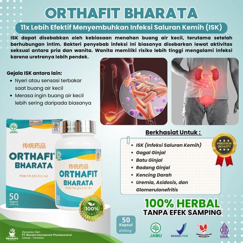 Jual Obat Ginjal & Infeksi Saluran Kemih (ISK) Orthafit Bharata ...