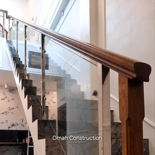 Jual Railing Tangga Balkon Void Stainless Kaca Tempered 10 mm Handrail ...