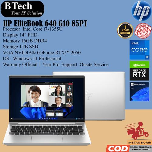 Jual HP EliteBook 640 G10 85PT Core i7-1355U 16GB 1TB SSD RTX 2050 ...