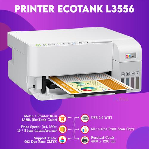 Promo Printer Epson EcoTank L3250 Print Scan Copy WiFi Infus Ink Tank ...
