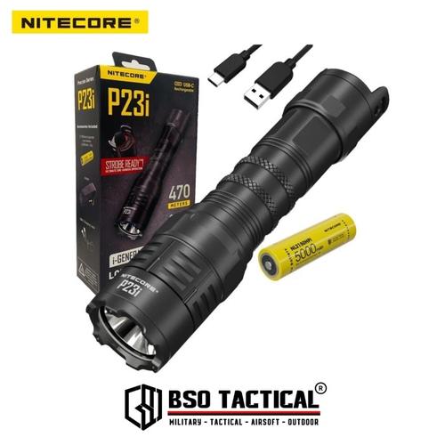 Jual NITECORE Senter P23i LED Tactical Flashlight Luminus SFT-70 IP68 3000 Lumens ORIGINAL ...