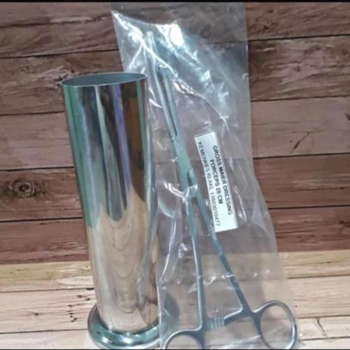 Jual BARU Korentang Set Original Korentang dan Tempatnya Stainless ...