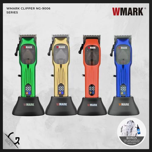 Jual Wmark NG-9006 10000rpm MICROCHIPED HAIR CLIPPER CHARGING TYPE C ...
