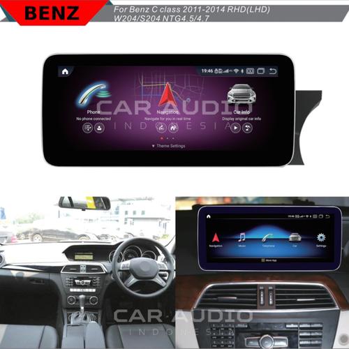 Jual HEAD UNIT ANDROID 10.25 INCH FOR MERCY C CLASS W204/S204 C180 C200 ...