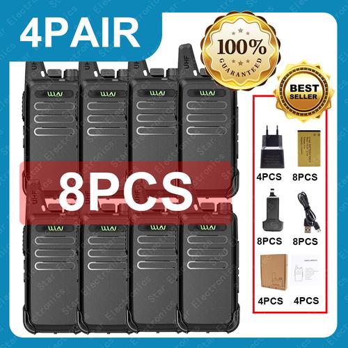Jual Ht WLN C1 8pcs UHF Ht Wlan Genggam Jarak Jauh Anti Jatuh Luar ...