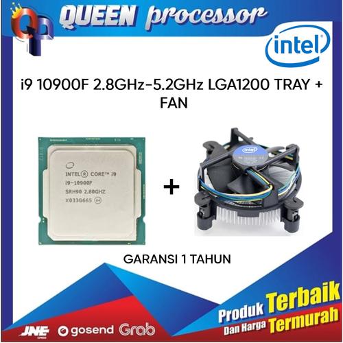 Jual PROCESSOR INTEL CORE i9 10900F [TRAY+FAN] SOCKET 1200 2.8GHz ...