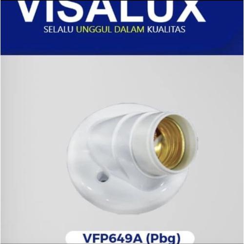 Jual Visalux Fitting Lampu duduk Model Miring Angled E27 Untuk lampu ...