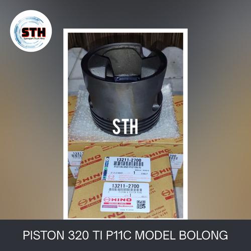 Jual 13211-2700 PISTON P11C MODEL SAMPING BOLONG 2 PISTON HINO FM 320 ...
