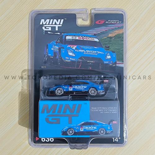 Jual Mini GT 636 Nissan GT-R Nismo GT500 Calsonic Impul 2021 Super GT ...