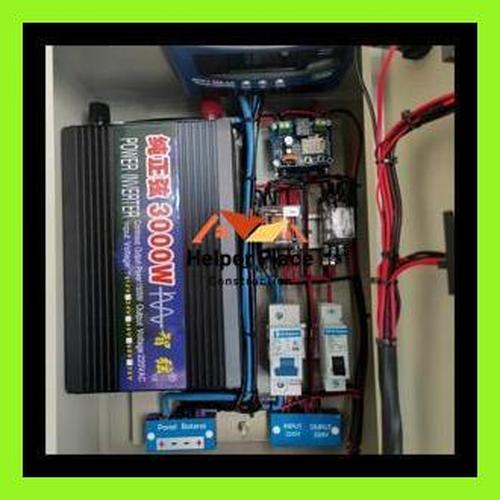 Jual New Box Panel Plts 3000W Psw Scc 100A Ats Otomatis Hybrid Panel ...