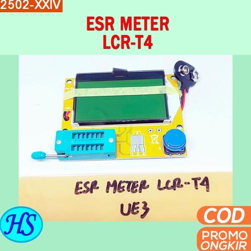 Jual ESR Meter LCR T4 Transistor Tester Digital RCD LED Mosfet Dioda ...