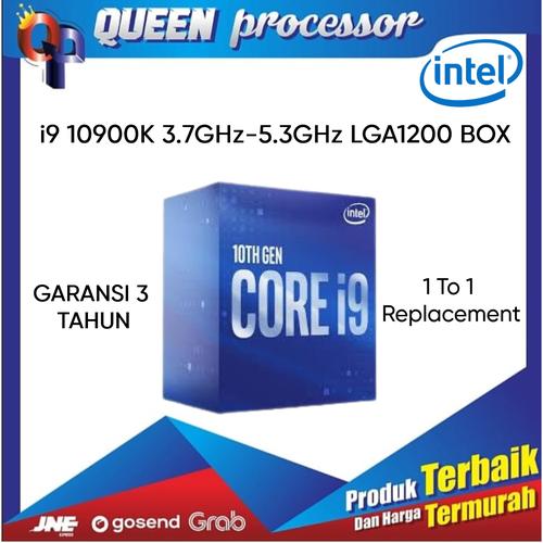 Jual Processor Intel core i9 10900K 3.7 GHz BOX Socket 1200 NEW ITEM ...