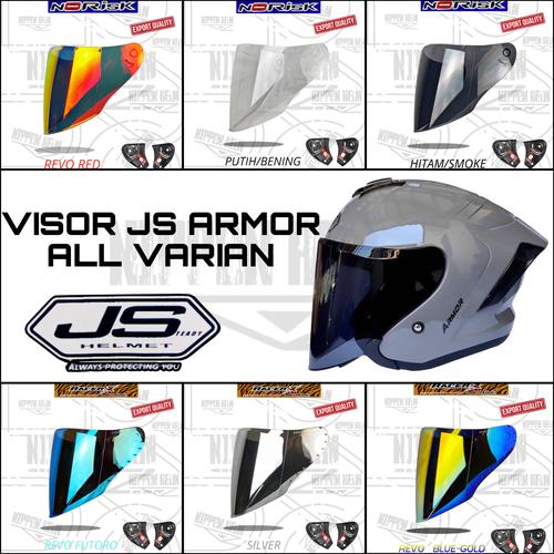 Jual KACA HELM JS ARMOR ORIGINAL NORISIK - PUTIH/BENING, KACA SAJA ...