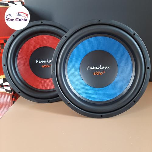Jual COUSTIC SUBWOOFER 12 INCHI DOUBLE COIL SUB COUSTIC CO-1266 - Merah ...