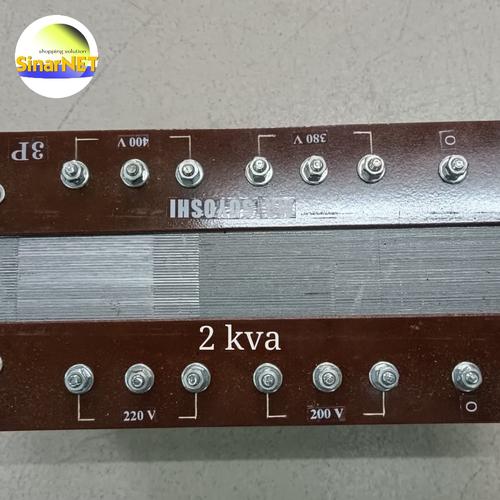Jual trafo step Up/Down Auto 3 phase 2 Kva 380-400 V ke 220-200V ...