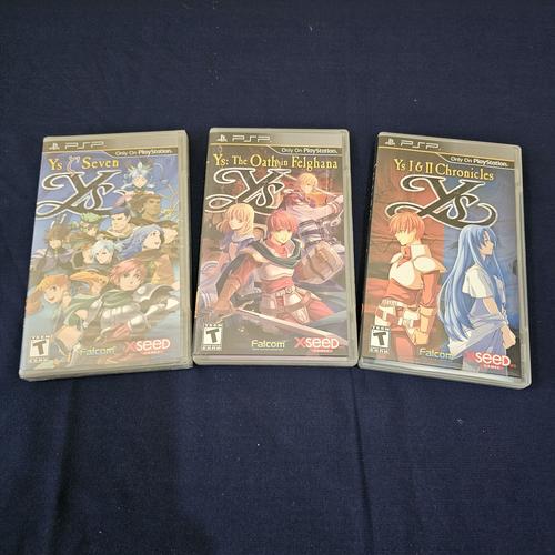 Jual PSP/UMD Ys I & II, The Oath in Felghana, Seven R1/US - Jakarta ...
