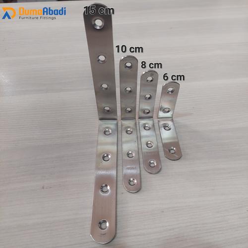 Jual Plat Siku L Besi/Siku Penyangga Rak/Plat Siku L Besi (Penyangga ...