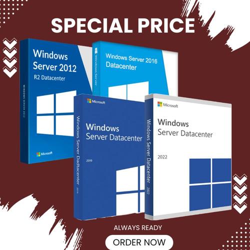 Jual Windows Server 2022 2019 2016 2012 R2 Datacenter Original License ...