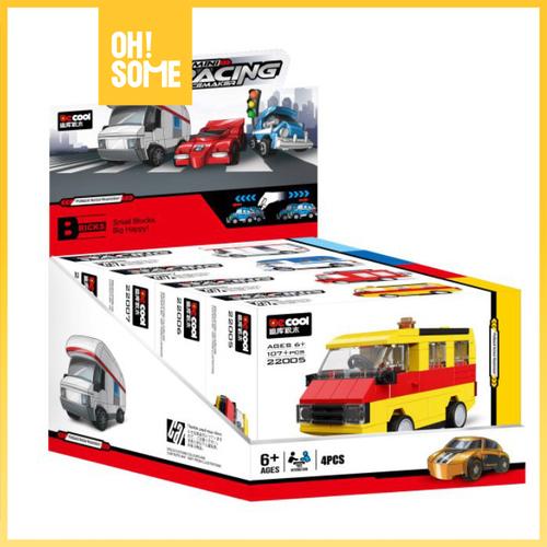 Promo OHSOME - DECOOL Mini Pull Back Car 22005-22008 / Mainan Balok Susun Mobil - Kab. Bekasi ...