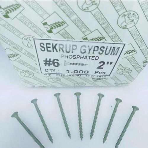 Jual ORIGINAL!!! SEKRUP GYPSUM 6 INCH MOON / SEKRUP GYPSUM 5 CM MOON ...
