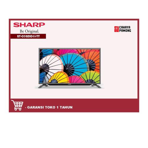 Jual LED TV Sharp Aquos 32 inch 2T-C32DD1I-TT - EX DISPLAY - Kota ...