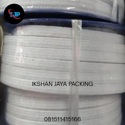 Jual Gland packing pure teflon FTFE Tebal 10mm x 10mm x 1 roll ...