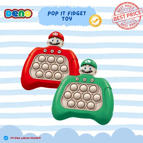 Promo DENO Pop It Fidget Toy Mario dan Luigi - POPIT-LUIGI - Jakarta ...