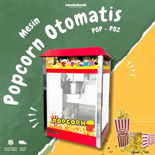 Jual Mesin PopCorn Otomatis Alat Pembuat Pop Corn PopCorn Machine POP ...