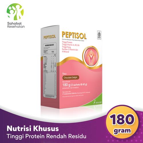 Promo Peptisol 185 gram - Nutrisi Tinggi Protein - Vanilla - Jakarta ...