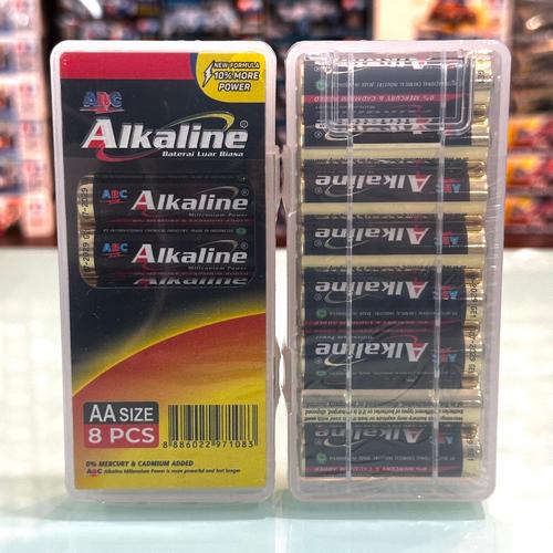 Jual Batu Baterai ABC Alkaline AA / A2 & AAA/A3 Battery 1.5V (4+2) - AA ...