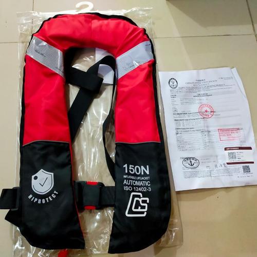 Jual Life Jacket Inflatable Gas Otomatis Premium 150N ISO 12402-3 ...