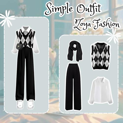 Jual Zoya one set outfit hangout ala cewek mamba OOTD korean style ...