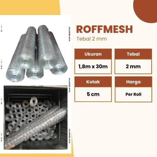 Jual Roofmesh Galvanis 2mm Kawat Penyangga Atap Insulasi Atap - Kota ...