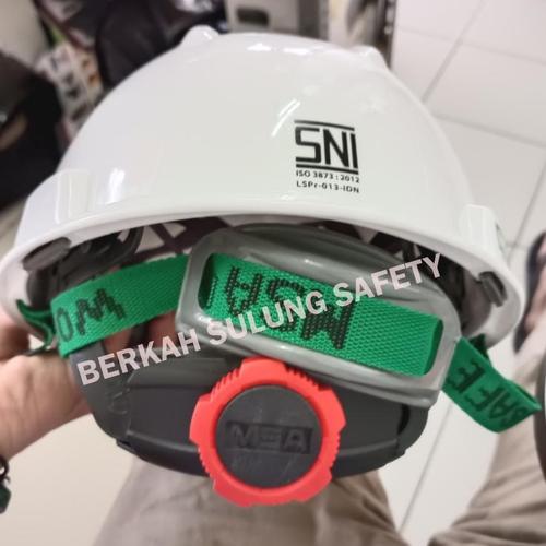 Jual Ada Helm Safety Proyek MSA Lokal Full Set / Helm Kerja Proyek ...