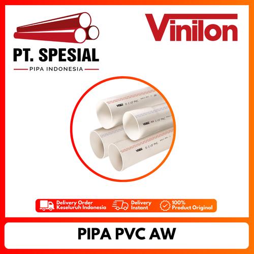 Jual Pipa PVC AW Standard Vinilon 1/2 inch - 8 inch / Pipa PVC Vinilon ...
