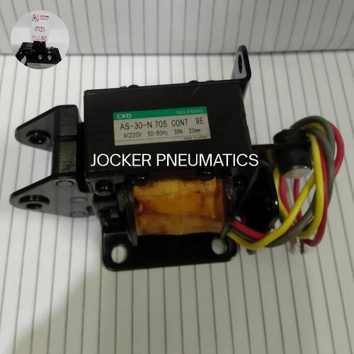 Jual SOLENOID VALVE TARIK CKD AS 30-N 705 CONT 9E, AC 220V 50-60 HZ ...