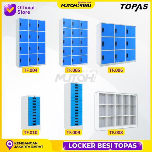 Promo Locker besi TOPAS - lemari laptop loker besi TOPAS - 12 Pintu TF ...