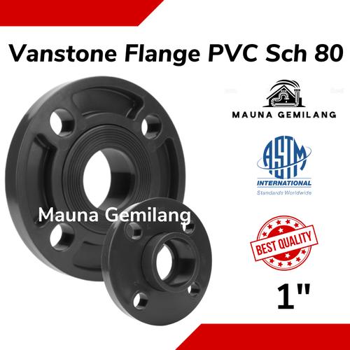 Jual Flange Vanstone PVC Sch 80 Socket ANSI 150# Size 1 Inch - Jakarta ...