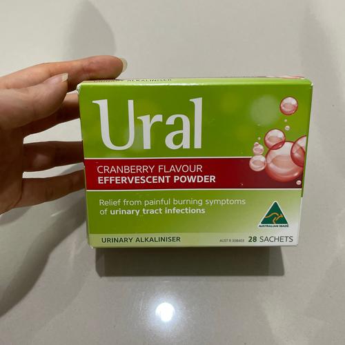 Jual Ural Effervescent Powder Cranberry 28 Sachets infeksi saluran ...