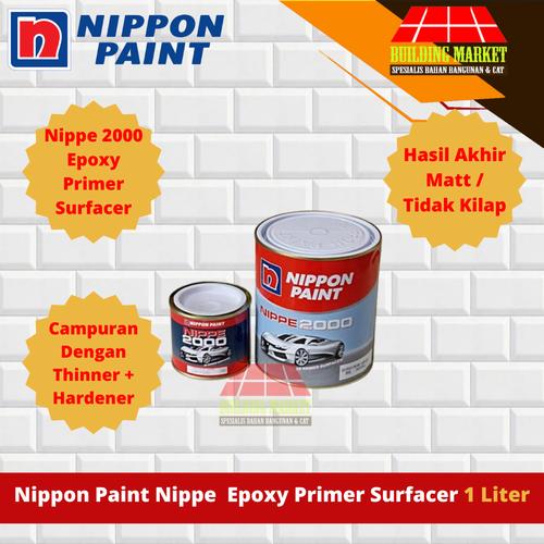 Jual NIPPE EPOXY PRIMER SURFACER CAT DASAR NIPPE 2000 ABU 1 LITER ...