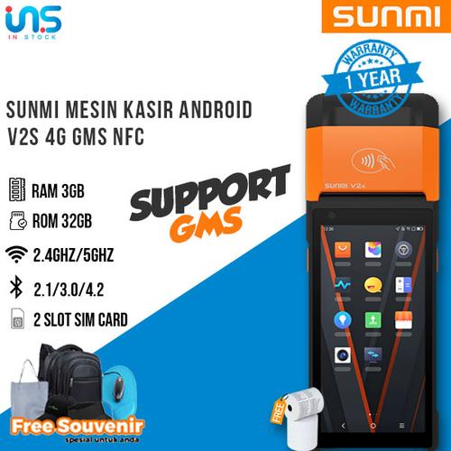 Jual Mesin Kasir Android Portable SUNMI V2s 4G NFC RAM 2/16GB SUPPORT PLAY STORE - Jakarta Barat ...