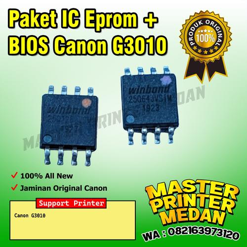 Jual Paket IC Eprom + BIOS Canon G3010 Eeprom Reset Counter Printer ...