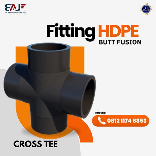 Jual Fitting Butt Fusion Cross Tee Injection PN16 - Butt Fusion Cross ...