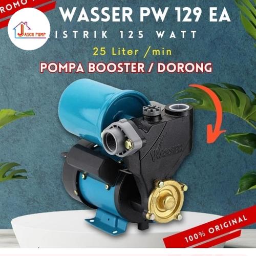 Jual Pompa Wasser Pw 129ea booster pump pompa air pendorong - Jakarta Barat - Jason Pump | Tokopedia