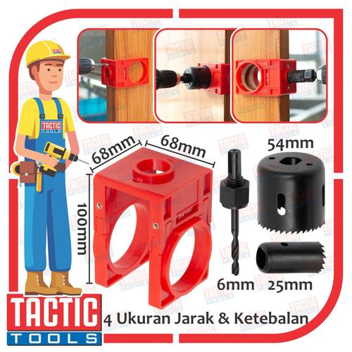 Promo Alat Bantu Bor Lubang Handle Pintu Door Lock Installation Kit ...