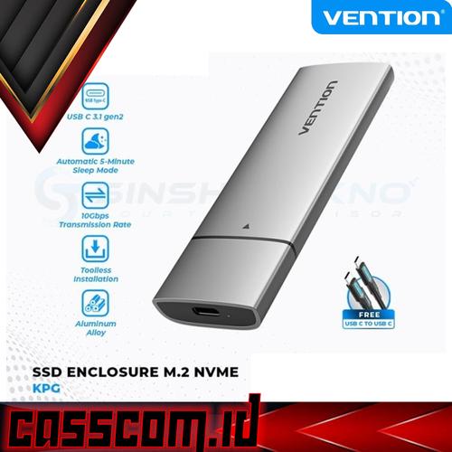 Jual Casing NVME Vention M.2 M2 NVMe Case SSD Enclosure - KPG - Jakarta ...
