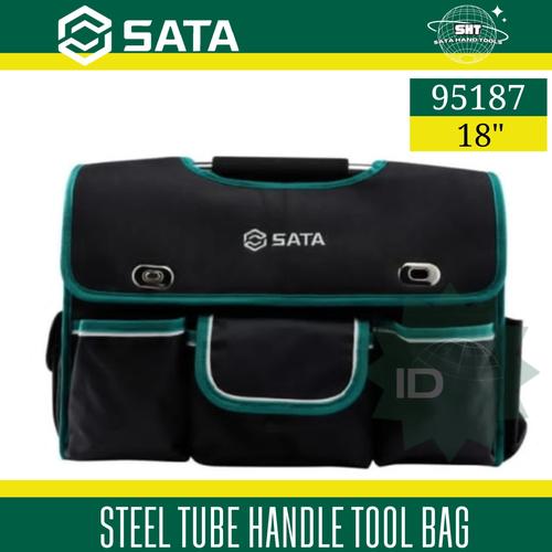 Jual SATA TAS PERKAKAS 18 Inchi 95187 STEEL TUBE HANDLE TOOL BAG ...